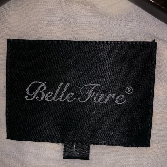 Belle Fare | Jackets & Coats | Belle Fare White Rabbit Coat | Poshmark